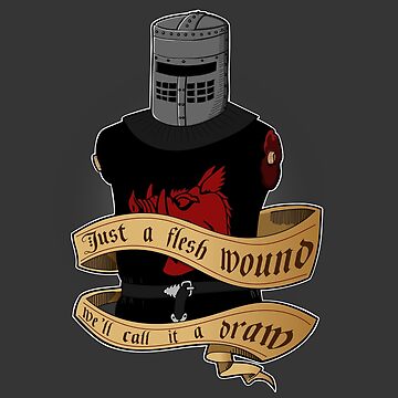 "Black Knight" Sticker for Sale by Caldofran | Redbubble