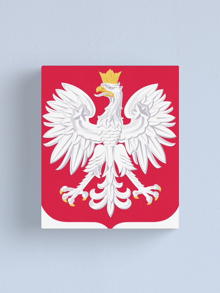 "Polish Emblem – Polska Poland – Herb Polski " Canvas Print by RBEnt ...