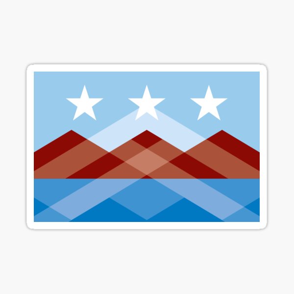 "Peoria Flag" Sticker by localpride | Redbubble