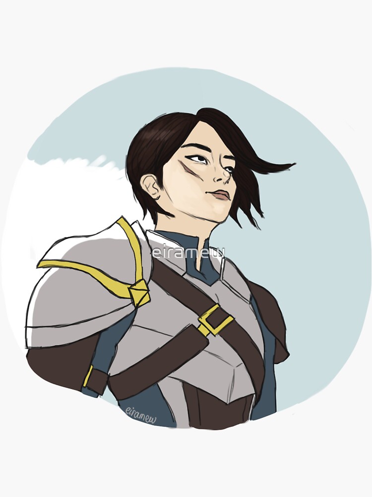 "General Amaya" Sticker by eiramew | Redbubble