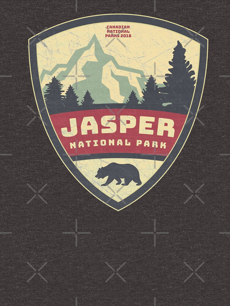 "Canadian Rockies Jasper National Park Gifts and Souvenirs" T-shirt for ...
