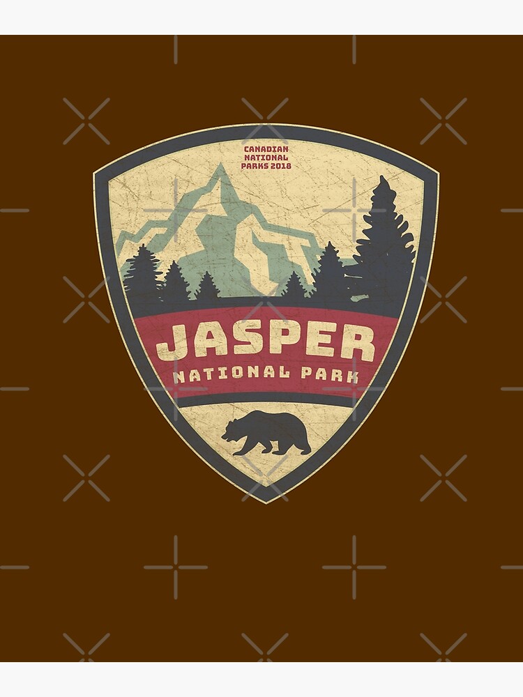 "Canadian Rockies Jasper National Park Gifts and Souvenirs" Poster for ...