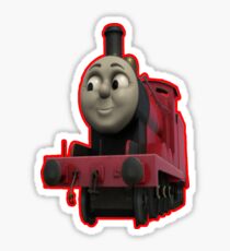 James the Red Engine Stickers | Redbubble