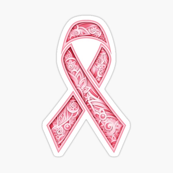 car pink ribbon decal pink awareness tumbler awareness pink ribbon ...