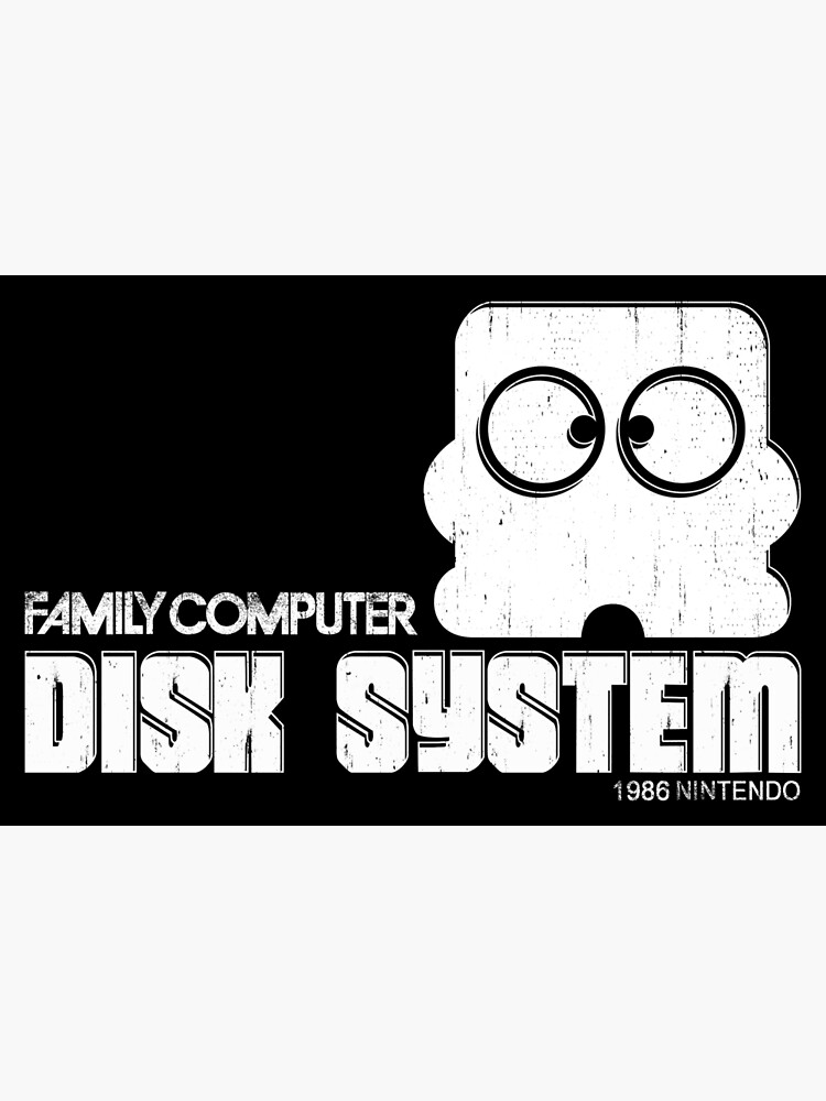 "Famicom Disk" Poster for Sale by OasisPolygon | Redbubble