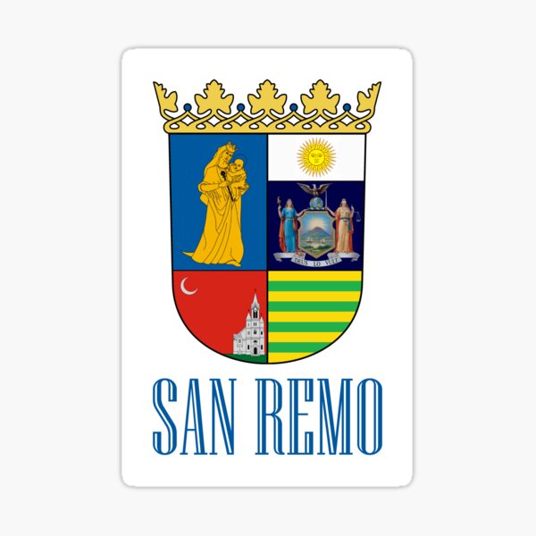 San Remo Stickers | Redbubble