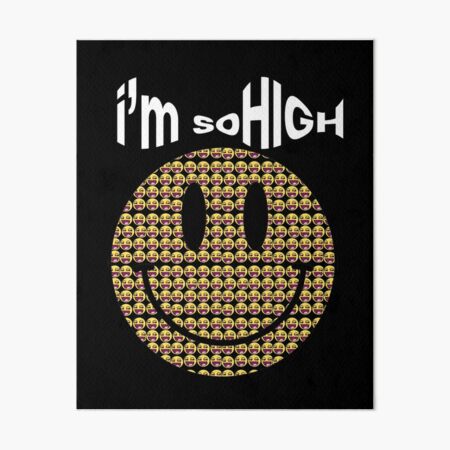 "High smiley face" Art Board Print for Sale by jama777 | Redbubble