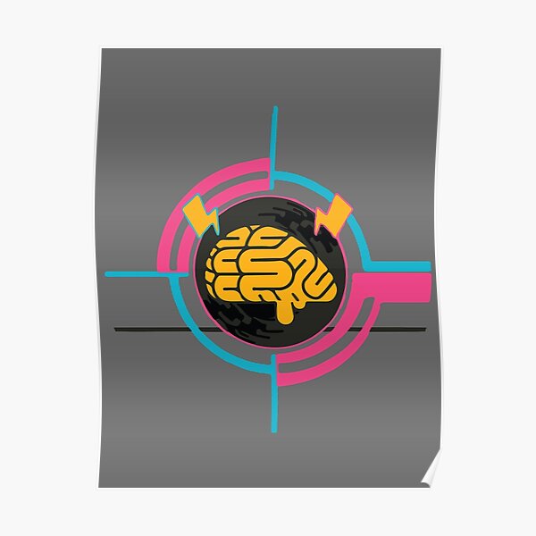 "DMMD logo Jerry Braine in color!" Poster by coralful | Redbubble