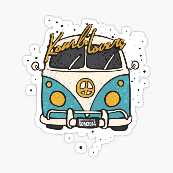Kombi Stickers | Redbubble