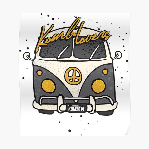 Kombi Posters | Redbubble