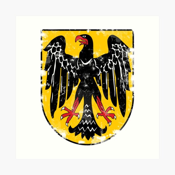 "Coat of Arms - Weimar Republic (1919–1928)" Art Print by BetterDIY ...