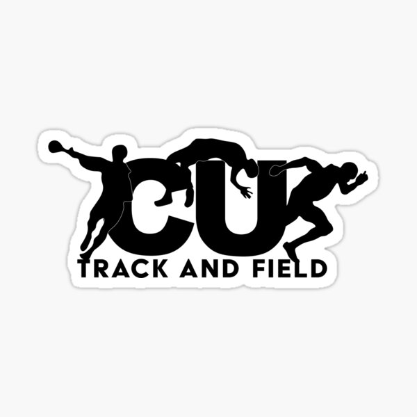 "CU Track and Field" Sticker by caj89 | Redbubble