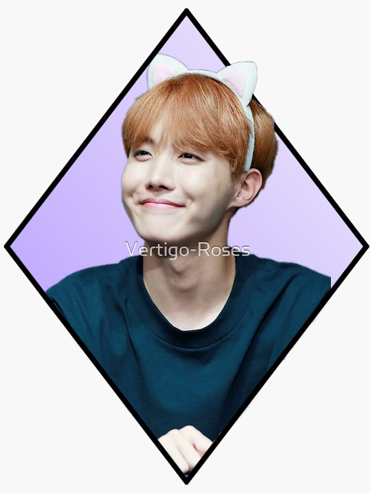 "BTS - J-Hope" Sticker by Vertigo-Roses | Redbubble