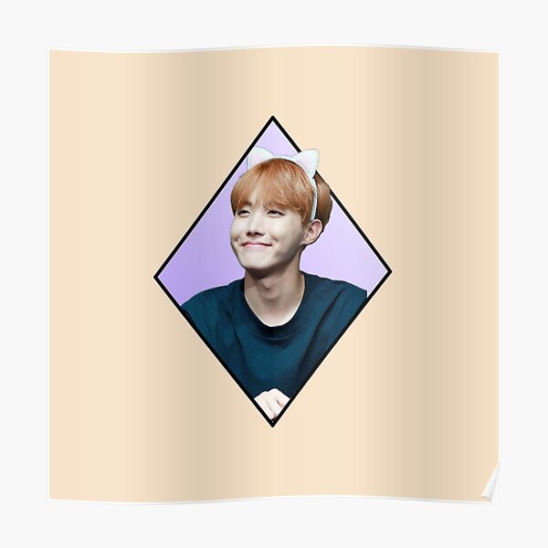 "BTS - J-Hope" Poster for Sale by Vertigo-Roses | Redbubble