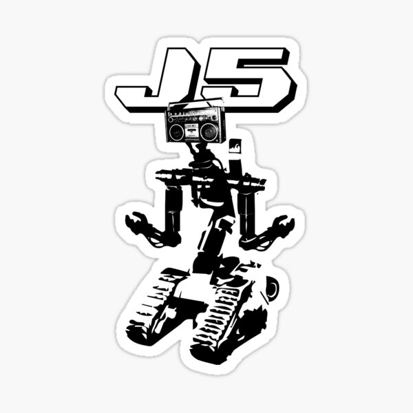 Johnny 5 Stickers | Redbubble
