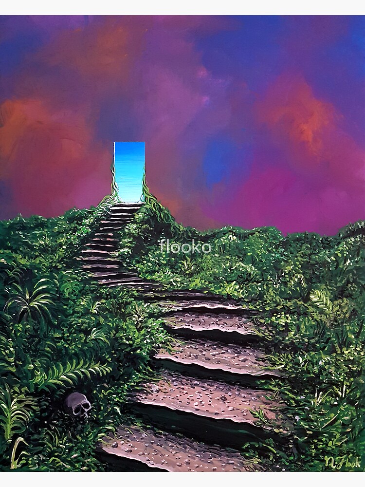 "The Next Step" Sticker for Sale by flooko | Redbubble