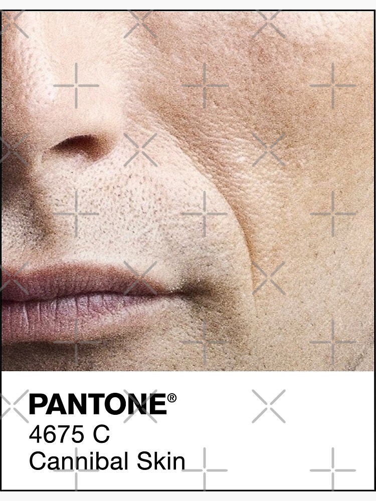 Póster «Hannibal x PANTONE 4675 C Cannibal Skin» de camboa | Redbubble