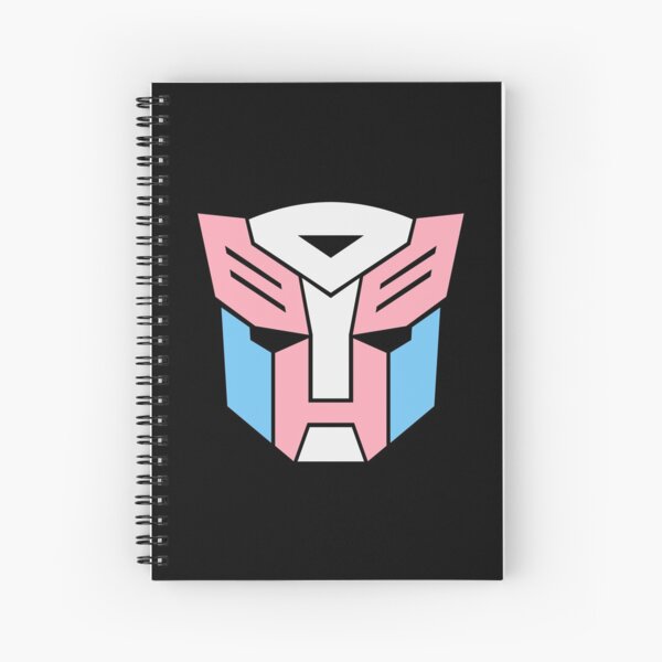 "Transformers - Transgender Pride Flag" Spiral Notebook for Sale by ...