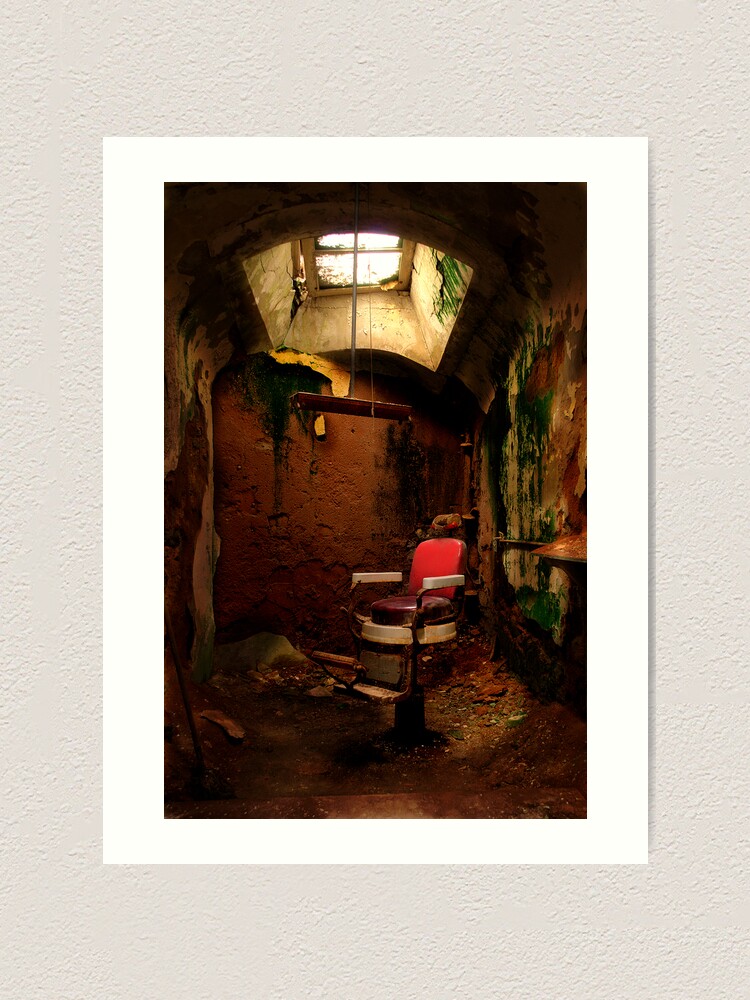 "Prison barber shop" Art Print for Sale by mironab | Redbubble