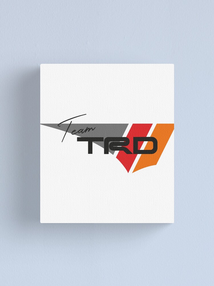 "Team TRD - Toyota Racing Development" Canvas Print by pr0xy | Redbubble
