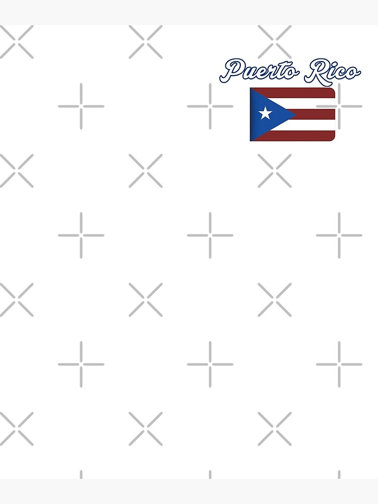 "Puerto Rico Flag Rounded Edges by ASJ" Poster by raxan | Redbubble