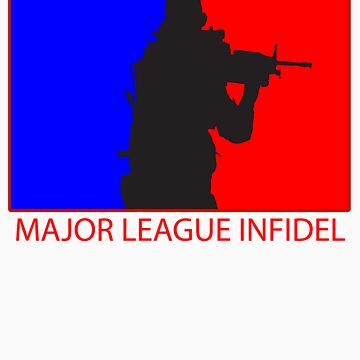 "Major League Infidel" Essential T-Shirt for Sale by NemesisGear ...