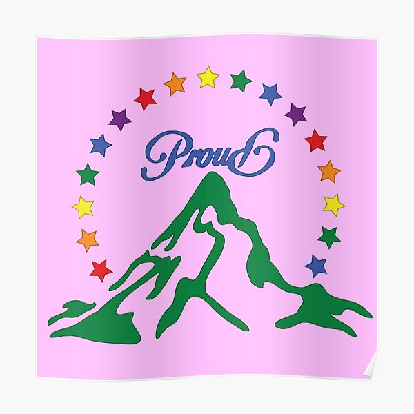"Paramount Pictures Present Proud For Pride Community" Poster by ...