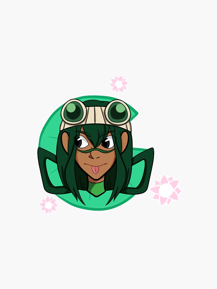 "froppy" Sticker by catherine-draws | Redbubble