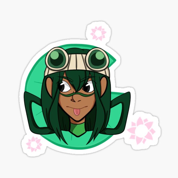 "froppy" Sticker by catherine-draws | Redbubble