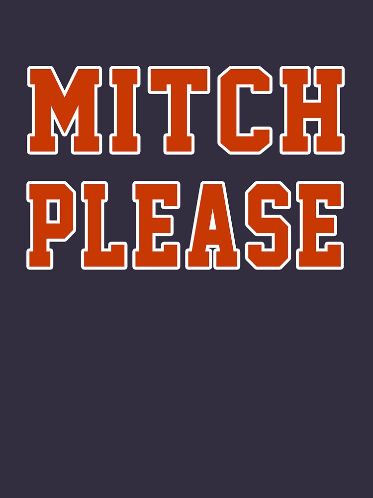 "Mitch Please Shirt Mitchell Trubisky Chicago Bears T-Shirt" T-shirt ...