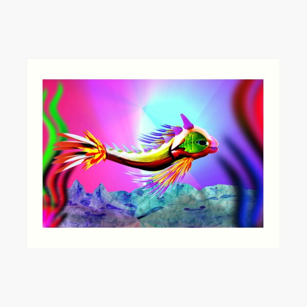 Garish Art Prints | Redbubble