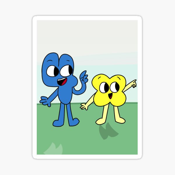 "Four and X BFB" Sticker for Sale by gayvibes | Redbubble