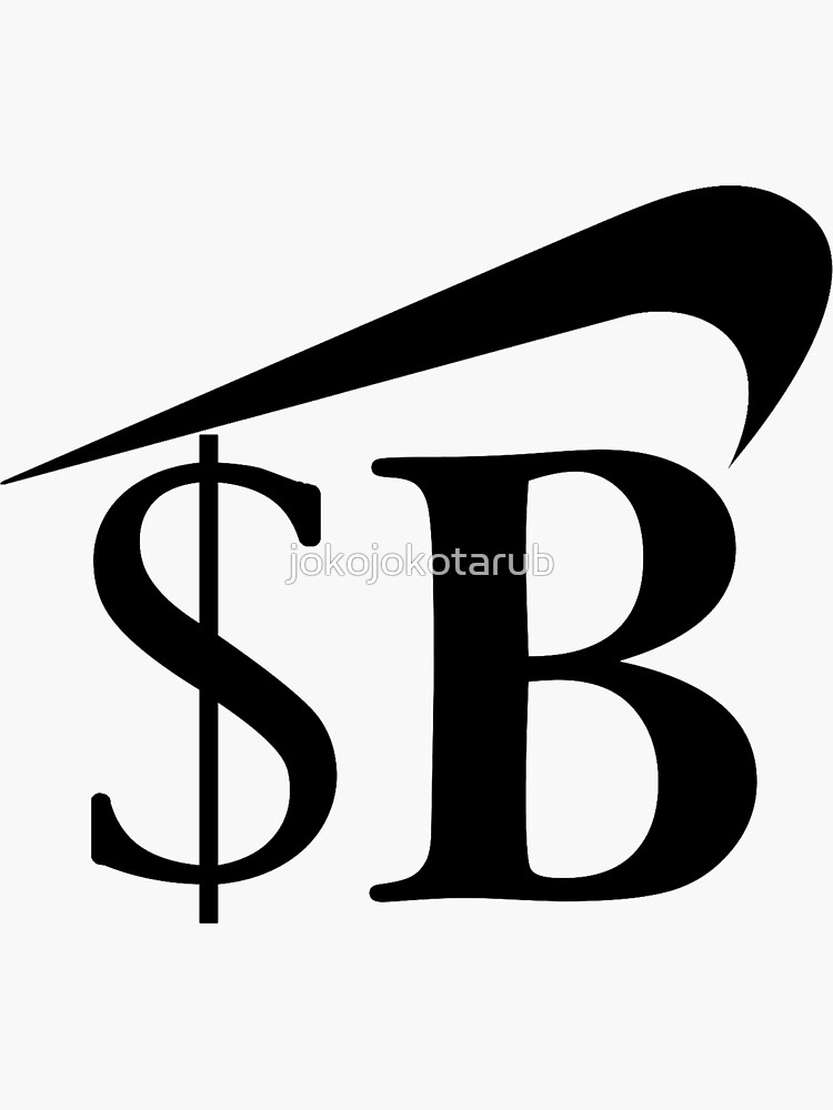 "SB Logo" Sticker for Sale by jokojokotarub | Redbubble