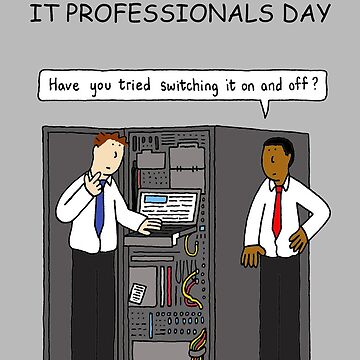 "IT Professionals Day September" Greeting Card for Sale by KateTaylor ...