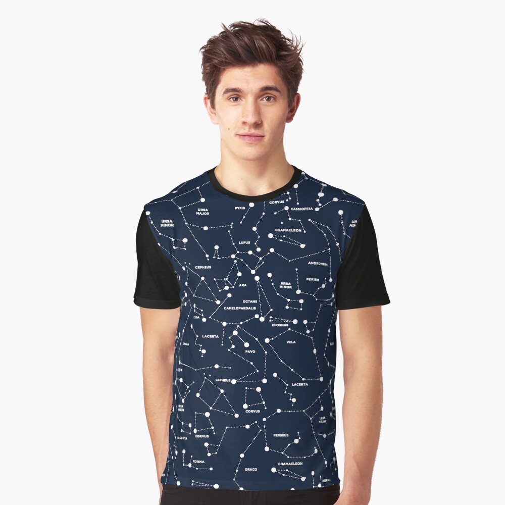 "Constellation " T-shirt for Sale by kapotka | Redbubble | white ...