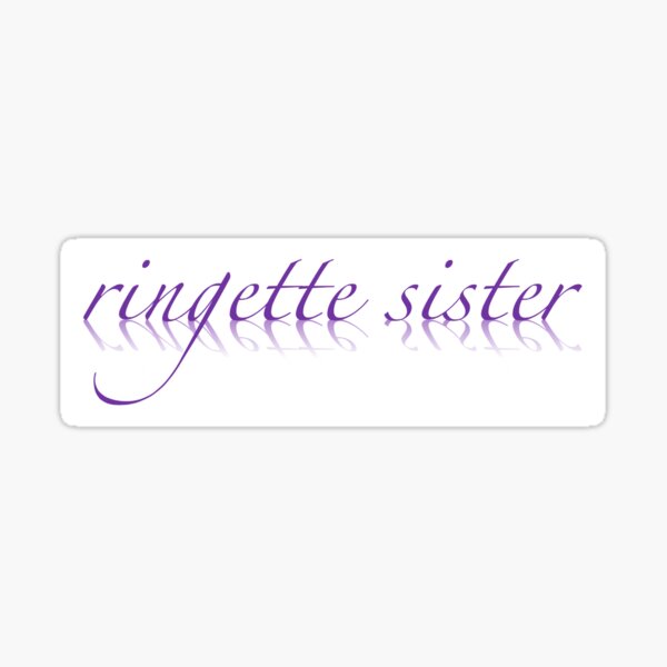 "Ringette Sister" Sticker for Sale by EllieAnna | Redbubble