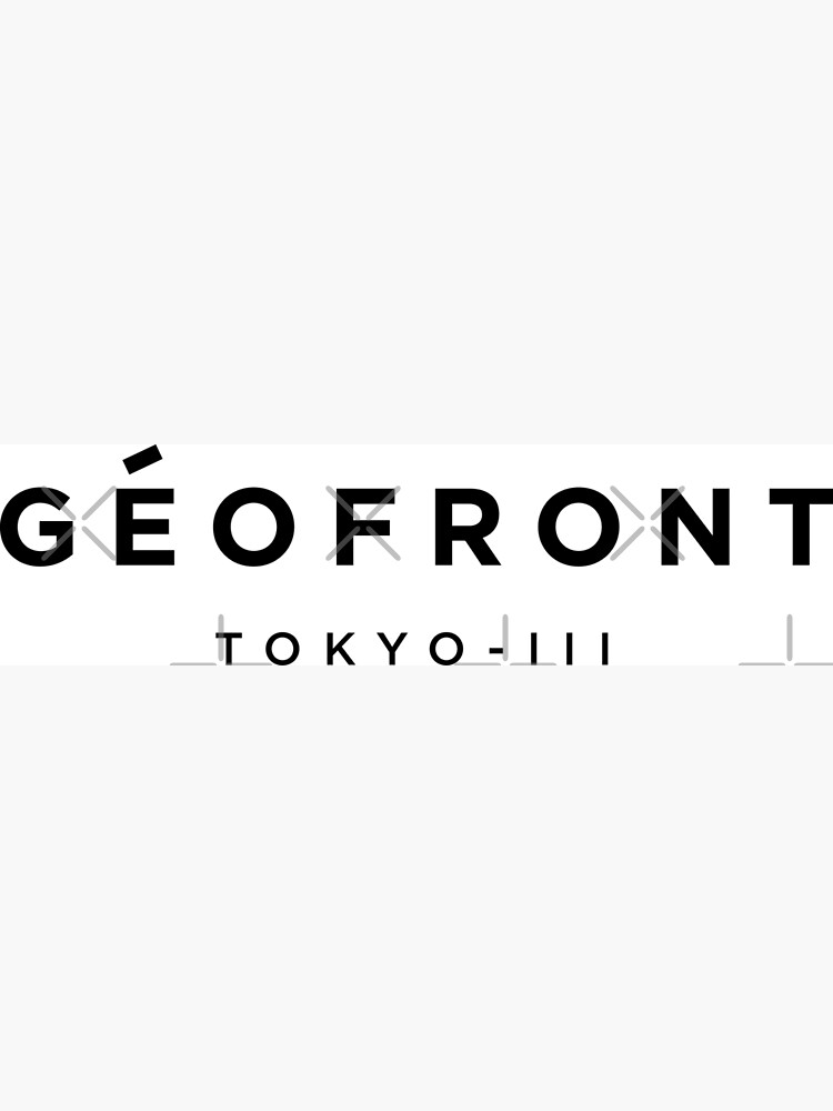"Geofront, Tokyo-III" Poster by tigerrobot | Redbubble