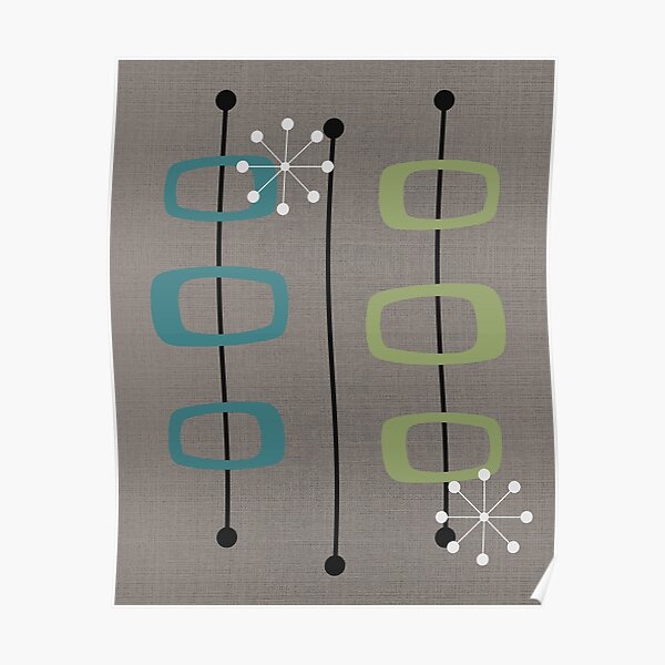 Mid Century Modern Posters | Redbubble