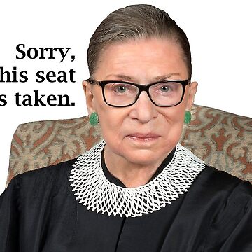 "RBG" Sticker for Sale by cjackvony | Redbubble