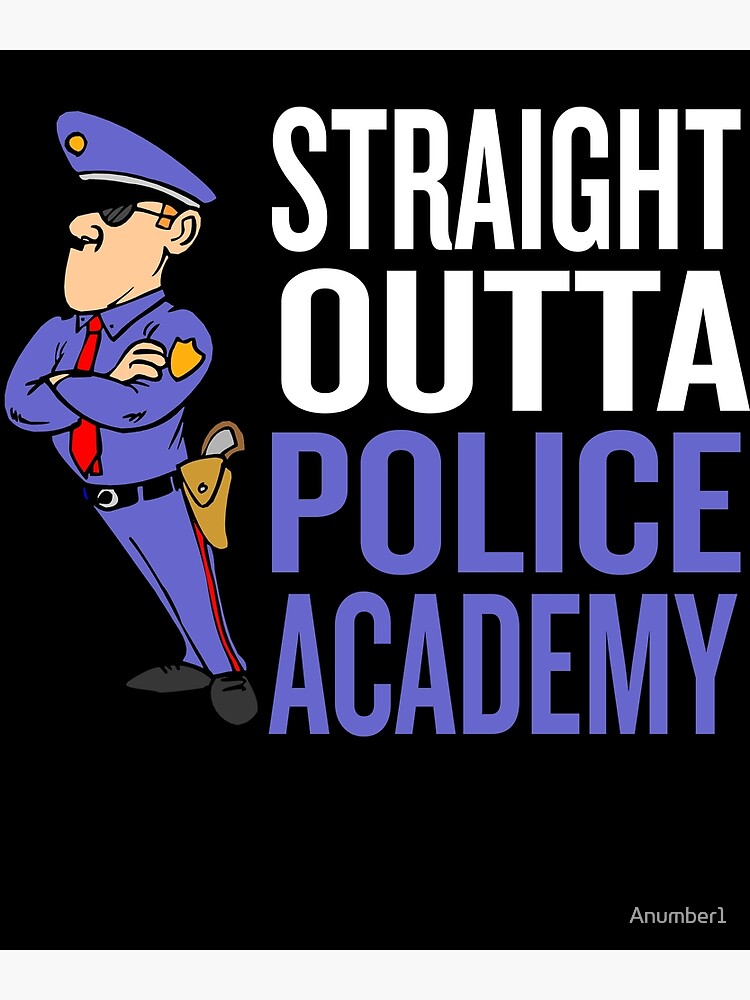 Police Academy Graduation Card
