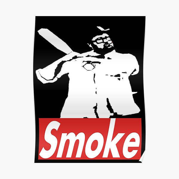 "Smoke. Fan Art" Poster by Spoof-Tastic | Redbubble