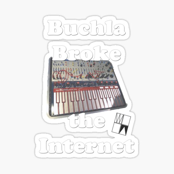 "Window to the Abbey - Buchla" Sticker for Sale by rikkisixx | Redbubble