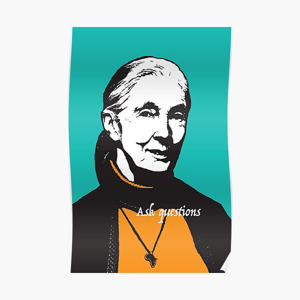 Jane Goodall Posters | Redbubble