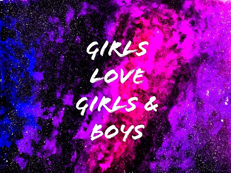 "Bi Pride Galaxy Nebula" by erin9898 | Redbubble