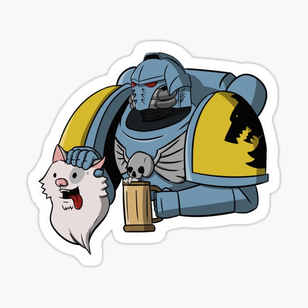 Space Wolves Stickers | Redbubble
