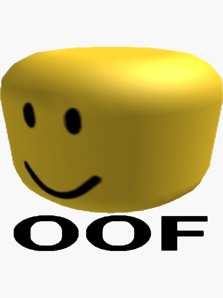 "Oof Meme " Sticker by historicalstuff | Redbubble