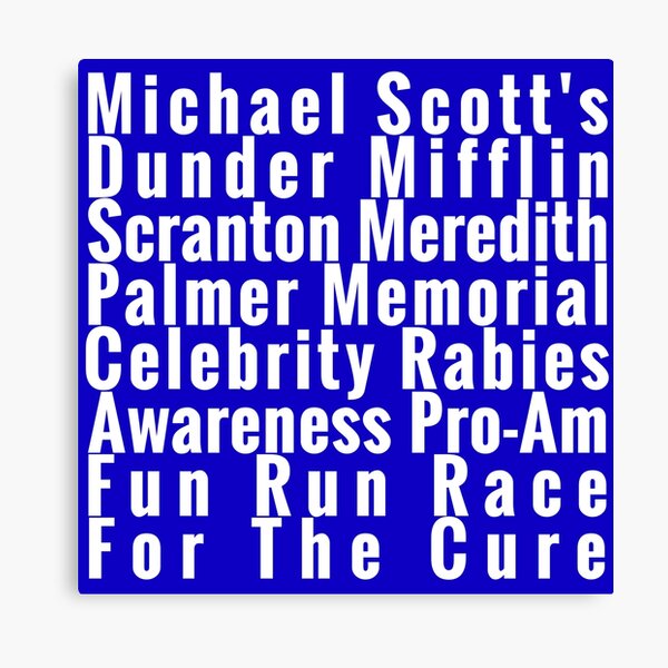 Michael Scotts Dunder Mifflin Scranton Meredith Palmer Memorial ...