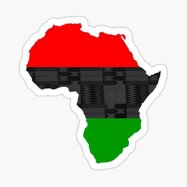 "RBG Africa Symbol" Sticker by Shinryu1 | Redbubble