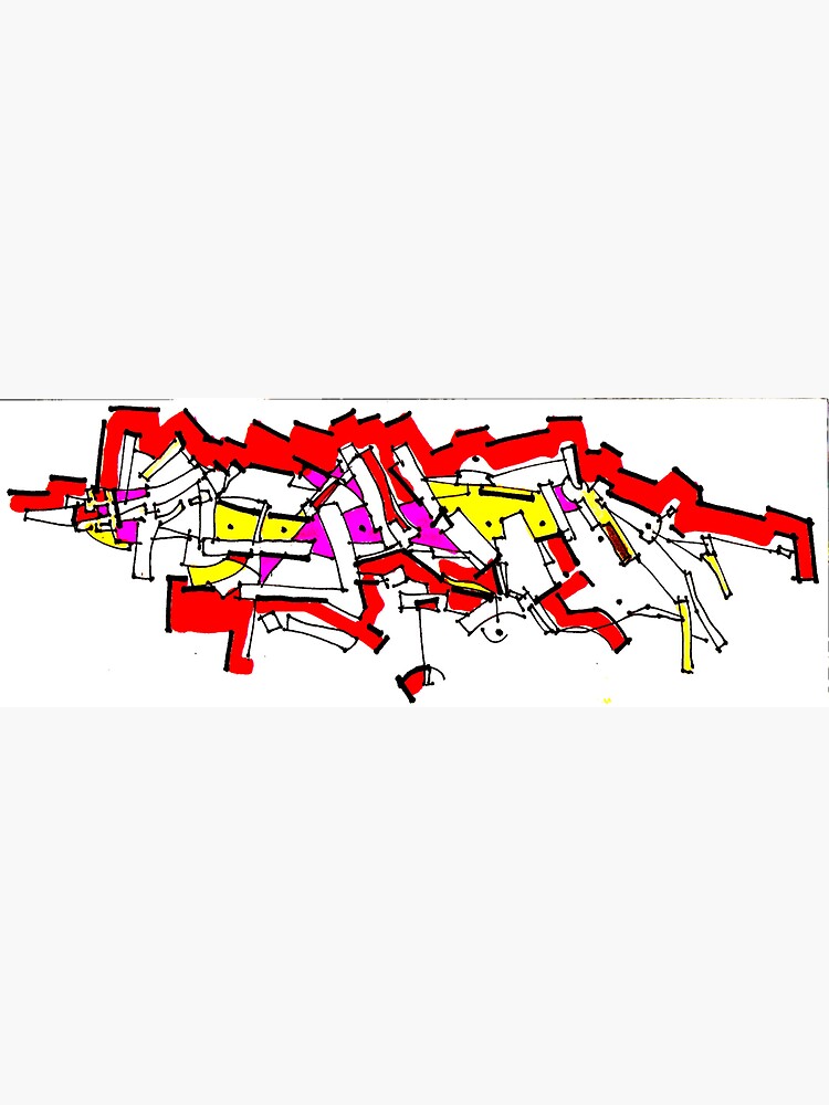 "Personal Graffiti 1" Sticker for Sale by mela4xela | Redbubble
