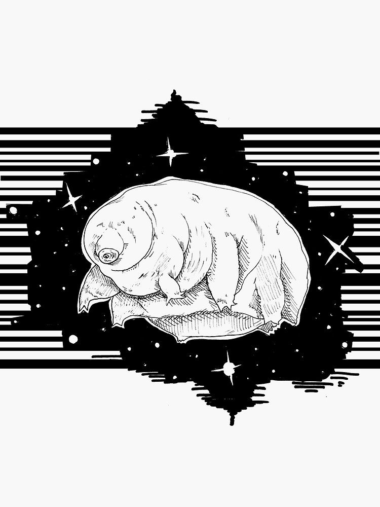 "Tardigrade" Sticker for Sale by absolemstudio | Redbubble